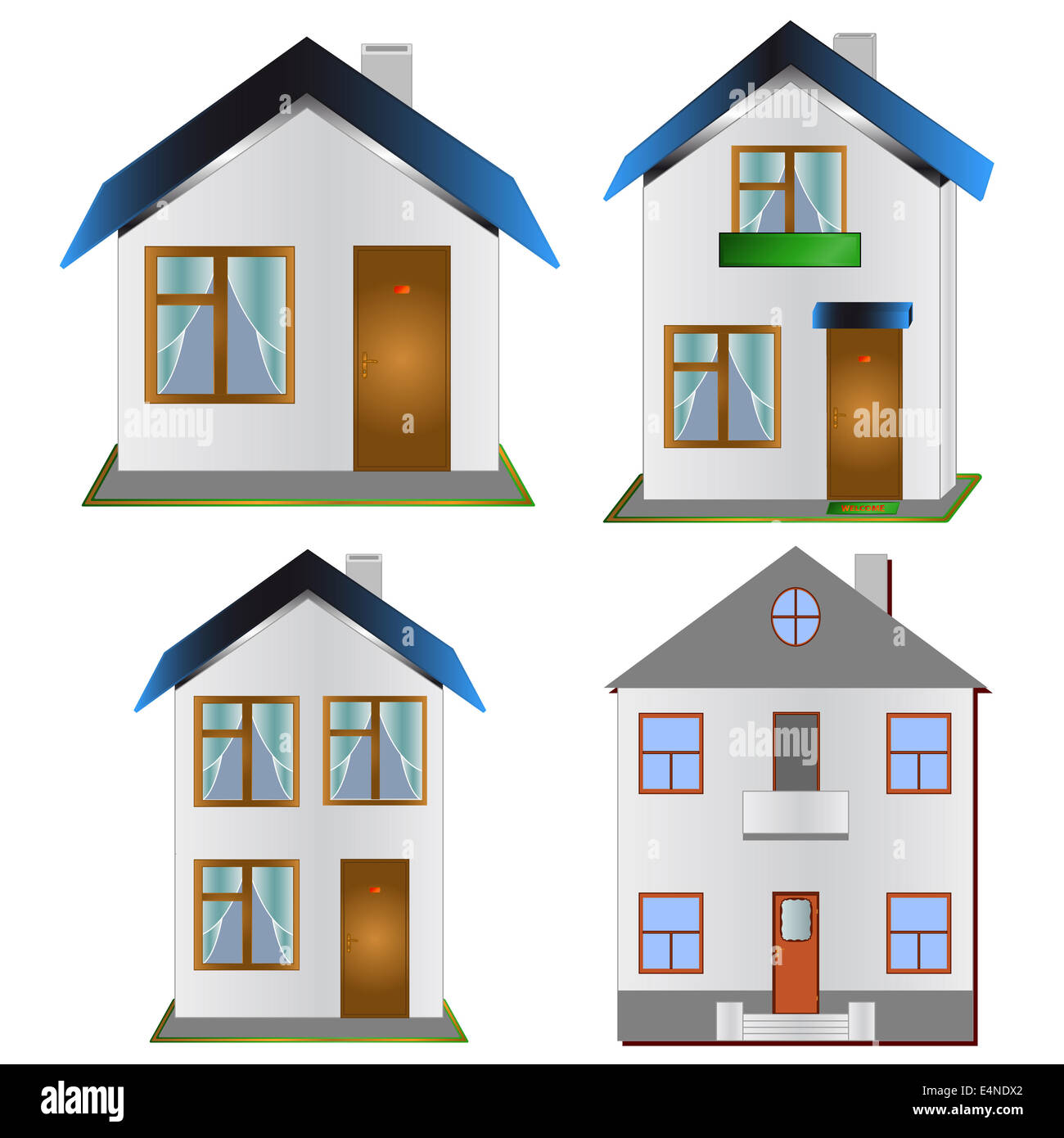 First family white house Cut Out Stock Images & Pictures - Alamy