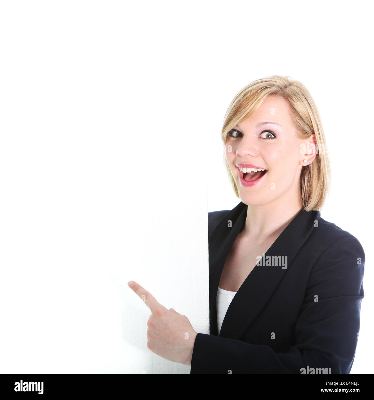 Finger pointing at a board hi-res stock photography and images - Alamy