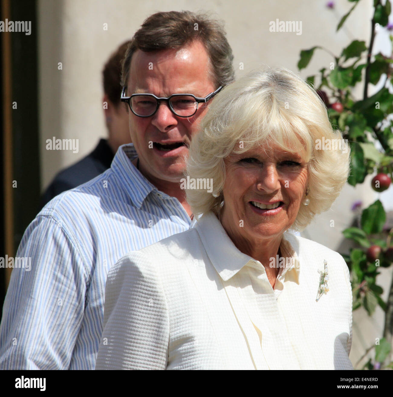 River Cottage, Axminster, Devon, UK. 15th July 2014. Prince Charles and ...