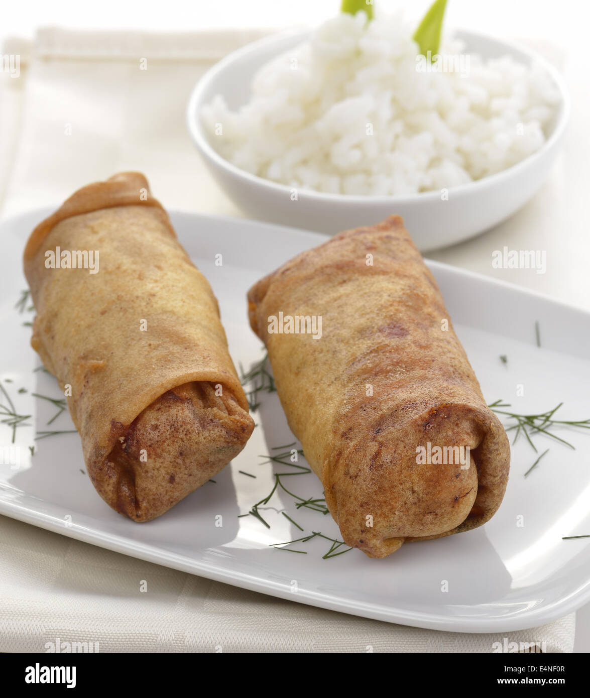 Fried Chicken Spring Roll High Resolution Stock Photography and Images ...