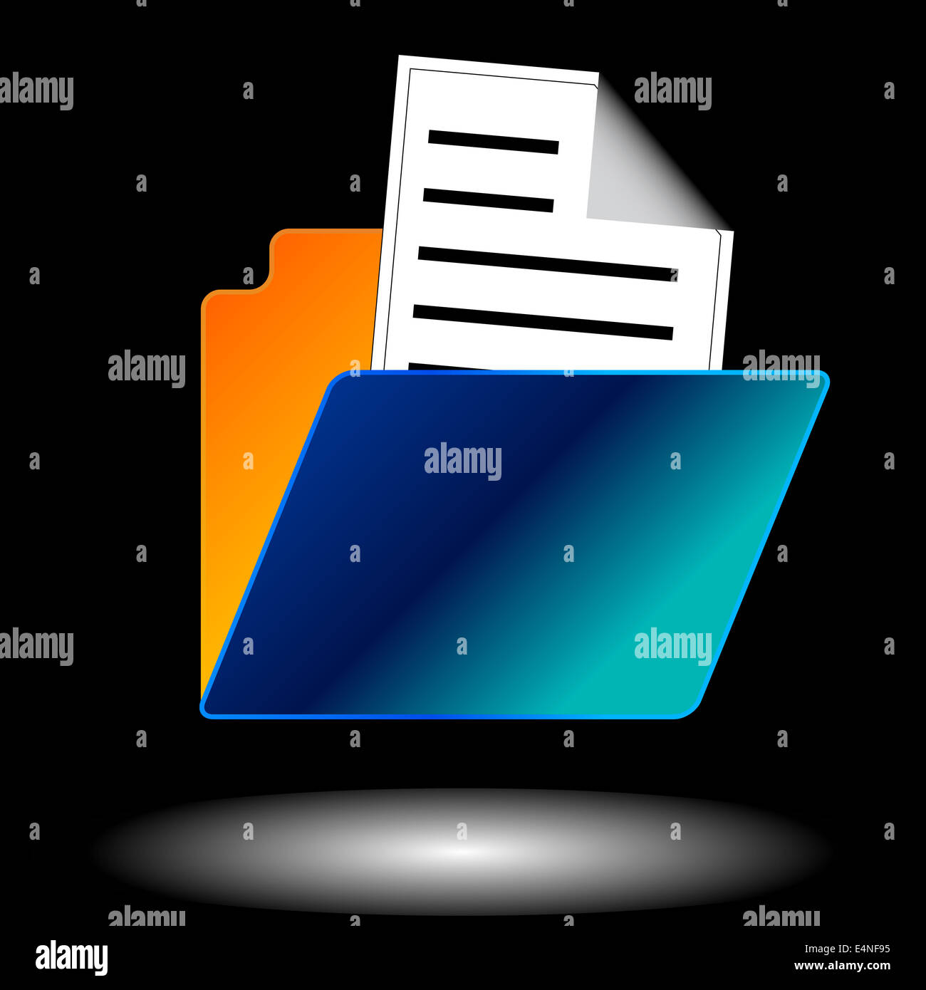 New file icon Stock Photo - Alamy