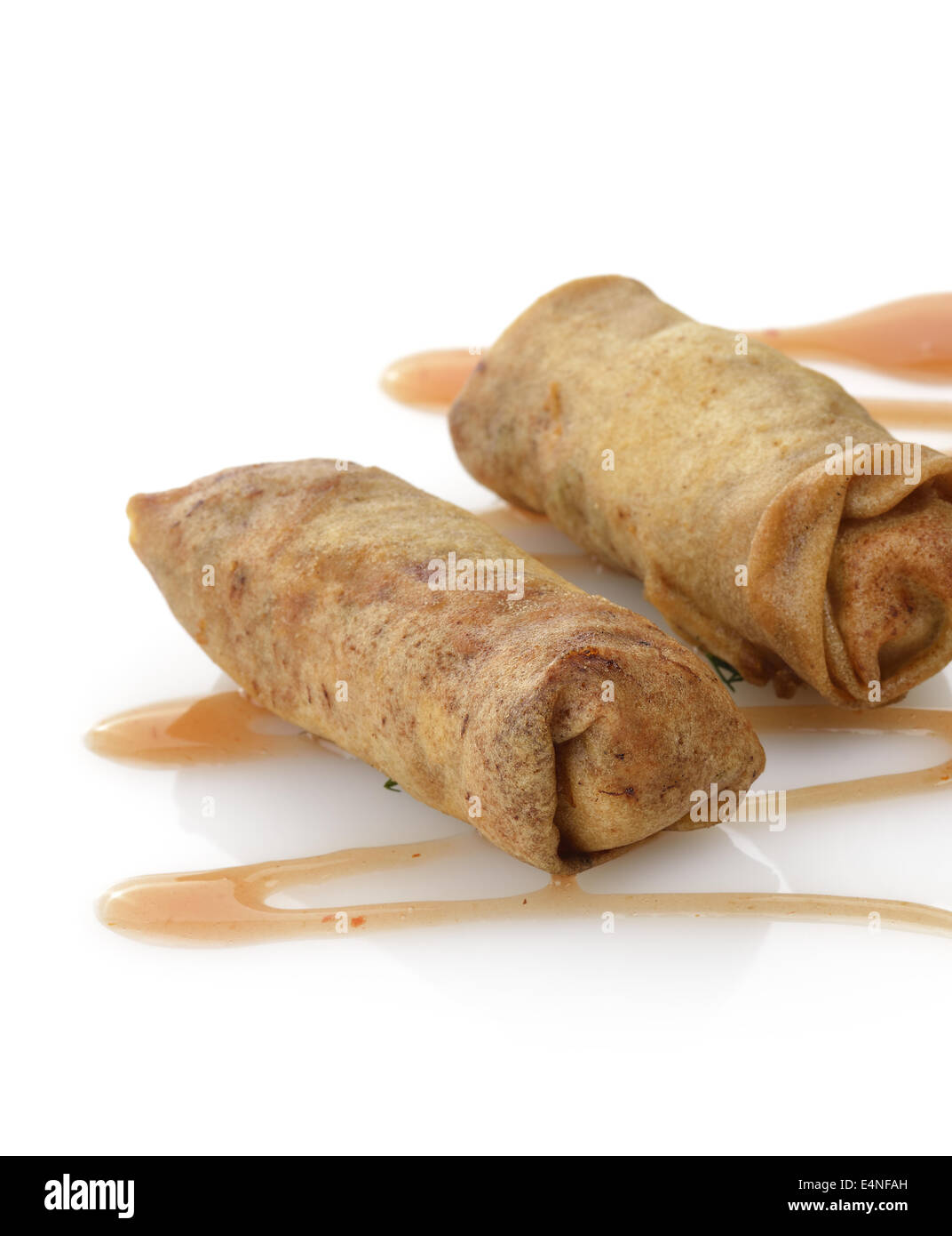 Fried Chicken Rolls Stock Photo - Alamy