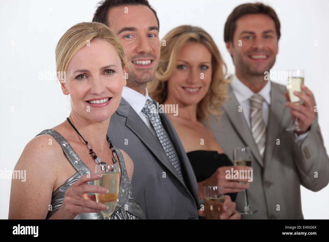 Celebrating guests hi-res stock photography and images - Alamy