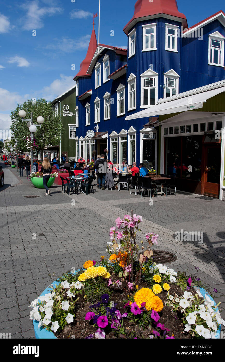 Akureyri buildings hi-res stock photography and images - Alamy