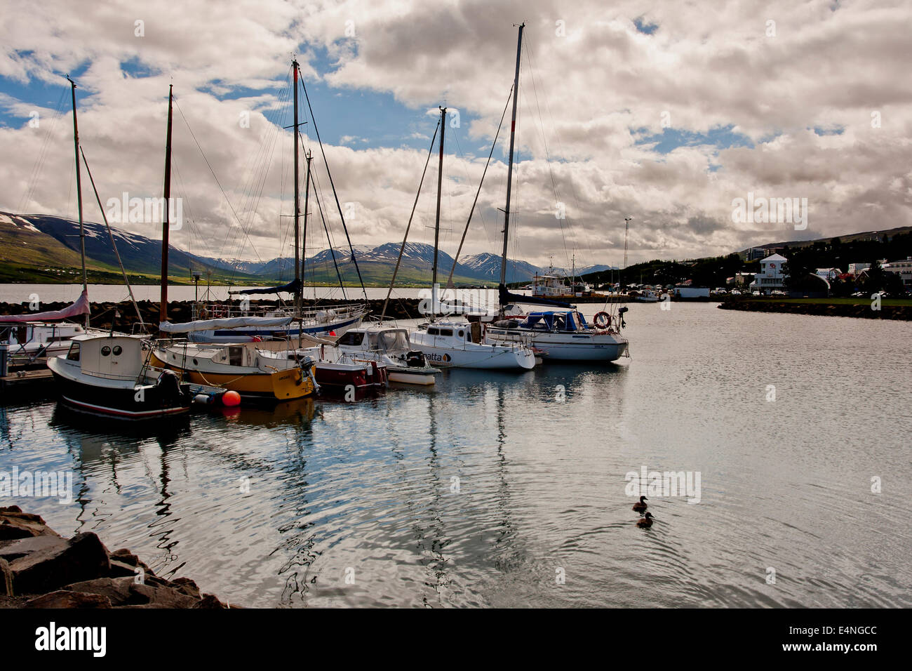 Akureyri harbour hi-res stock photography and images - Alamy