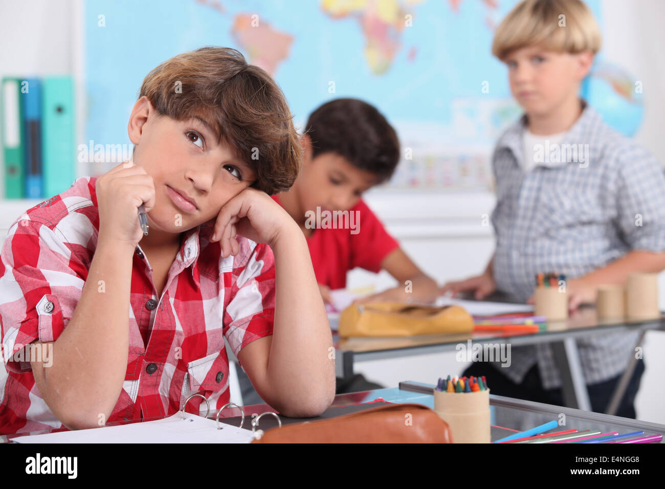 High school pupils Stock Photo - Alamy