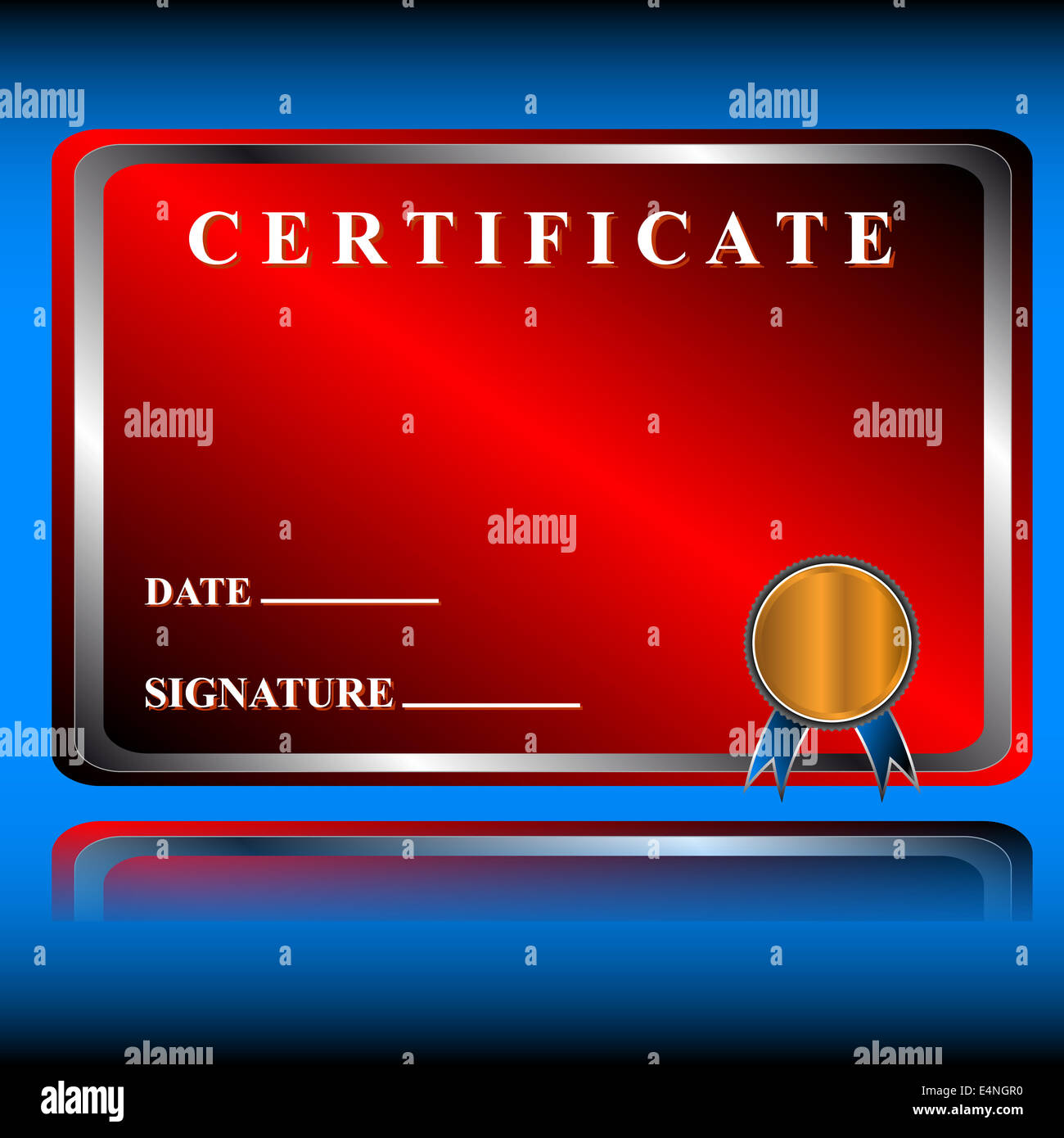 Certificate achievement best award hi-res stock photography and images ...