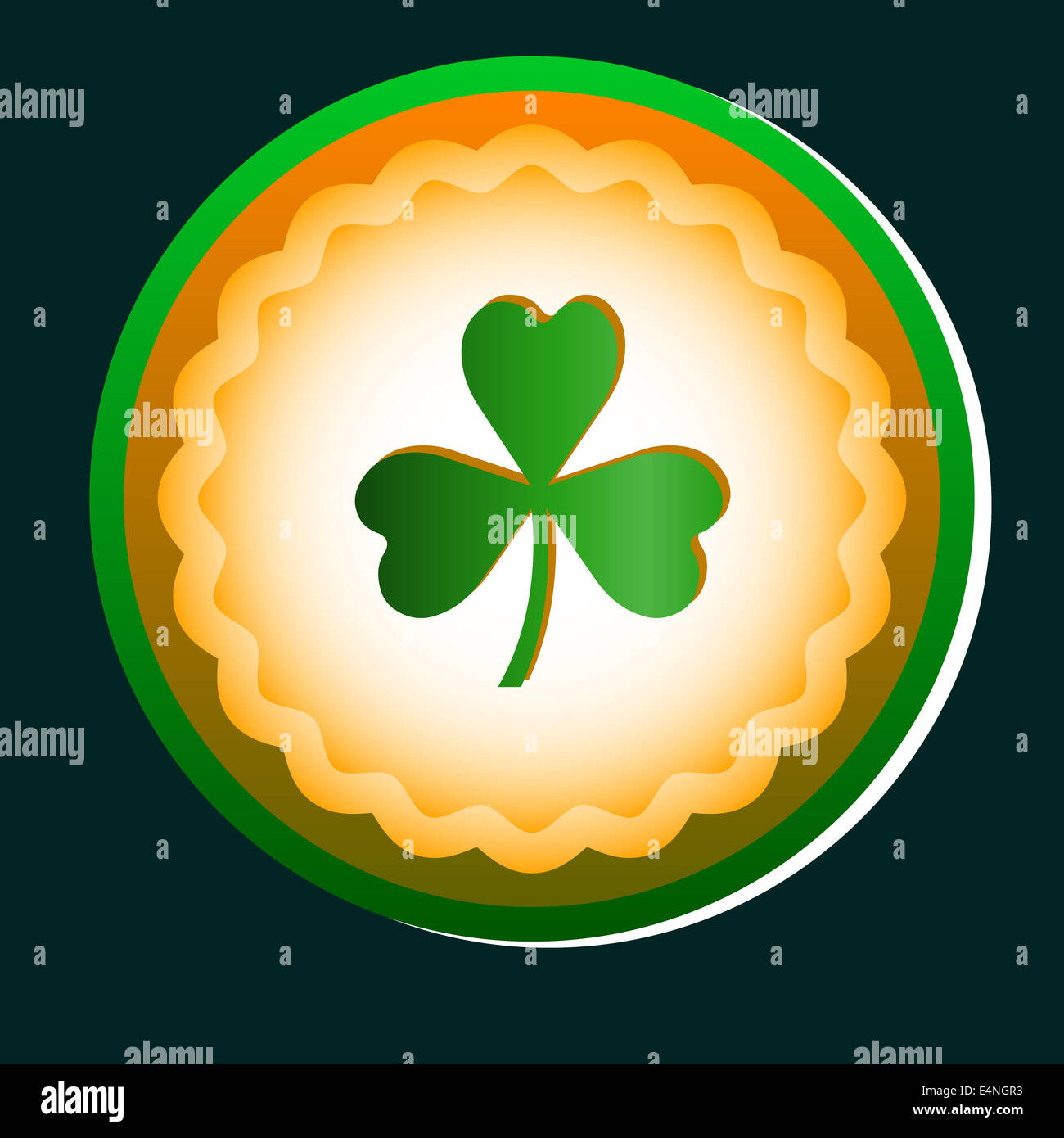 Clover clipart hi-res stock photography and images - Alamy