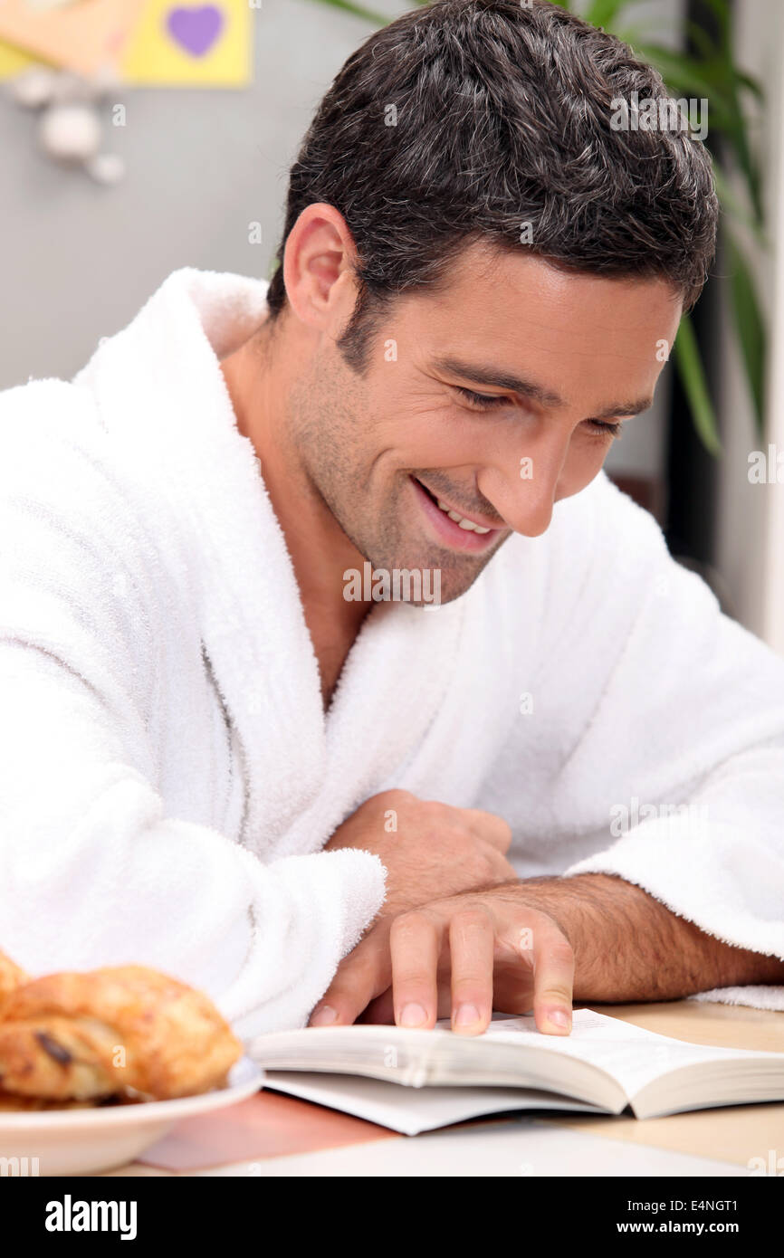 Man in robe hi-res stock photography and images - Alamy