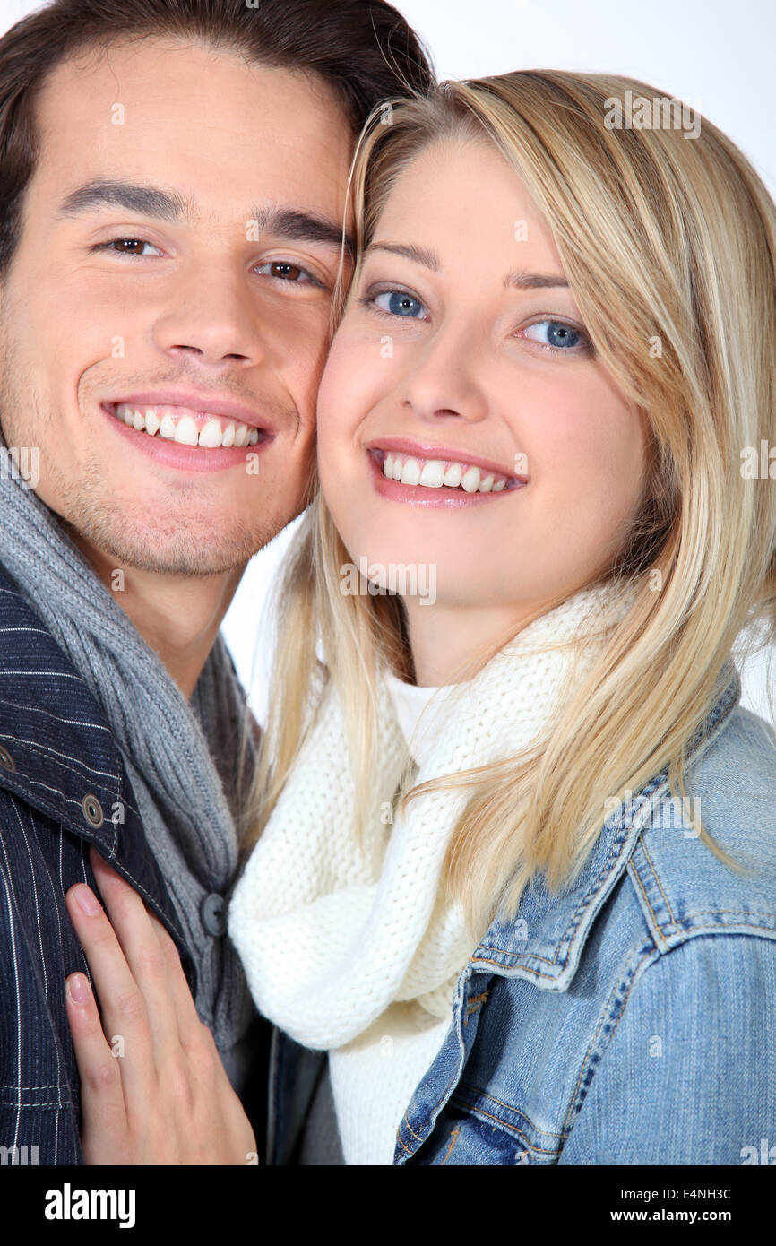 Portrait of couple Stock Photo - Alamy