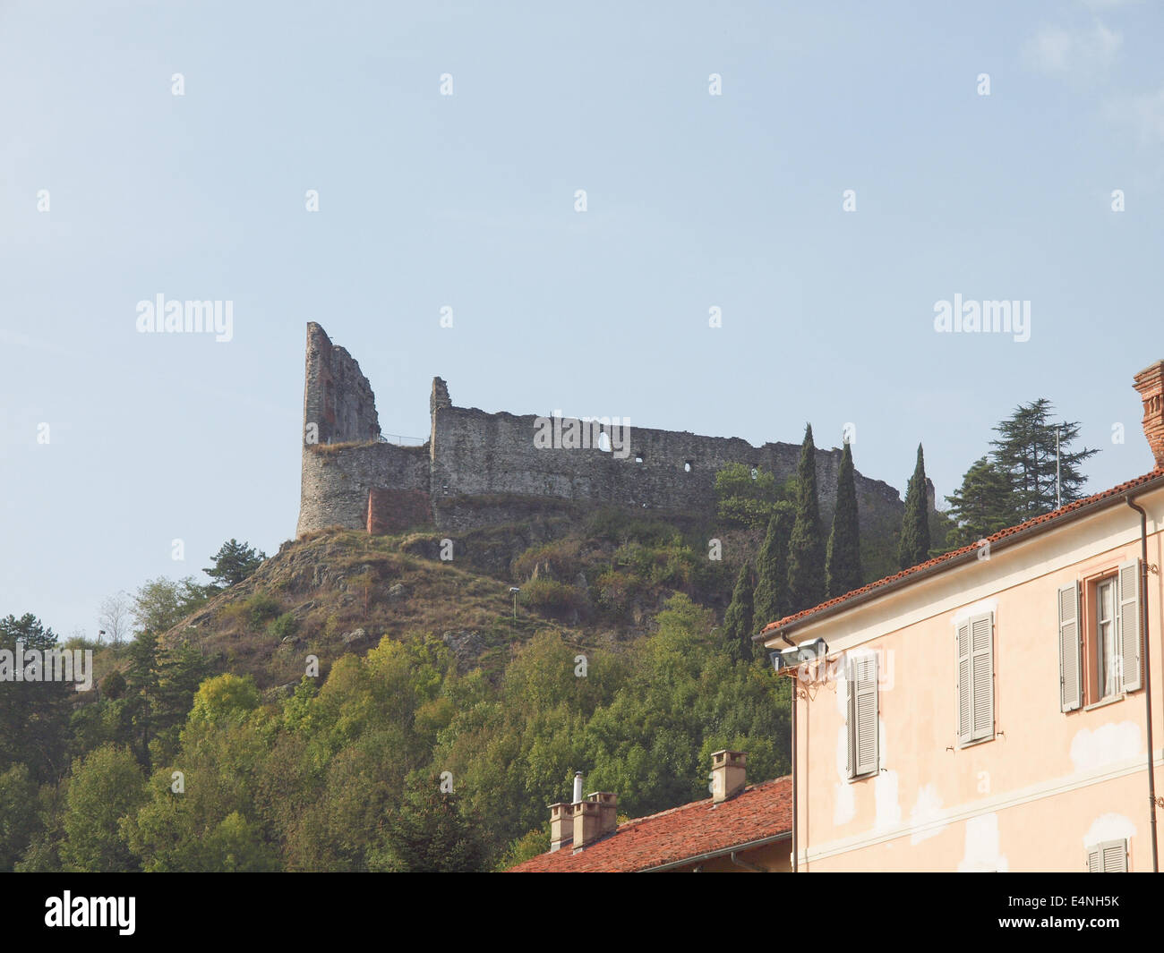 Avigliana castle Italy Stock Photo - Alamy