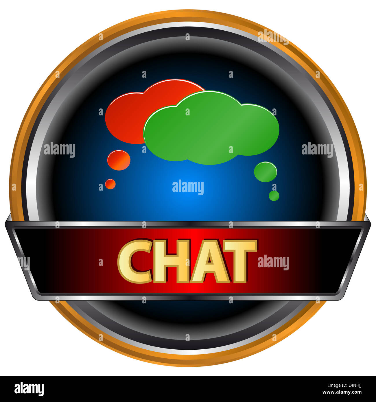 Chat symbol hi-res stock photography and images - Alamy