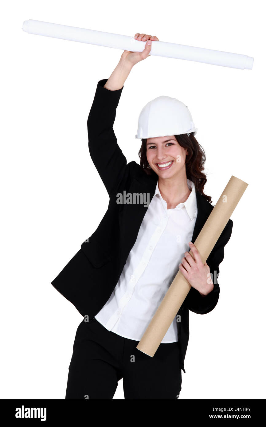Blueprint architect career structure hi-res stock photography and ...