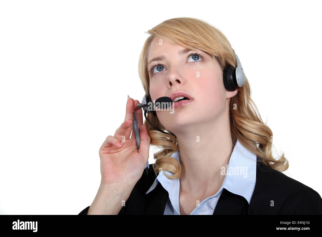 Telephone operator hi-res stock photography and images - Alamy