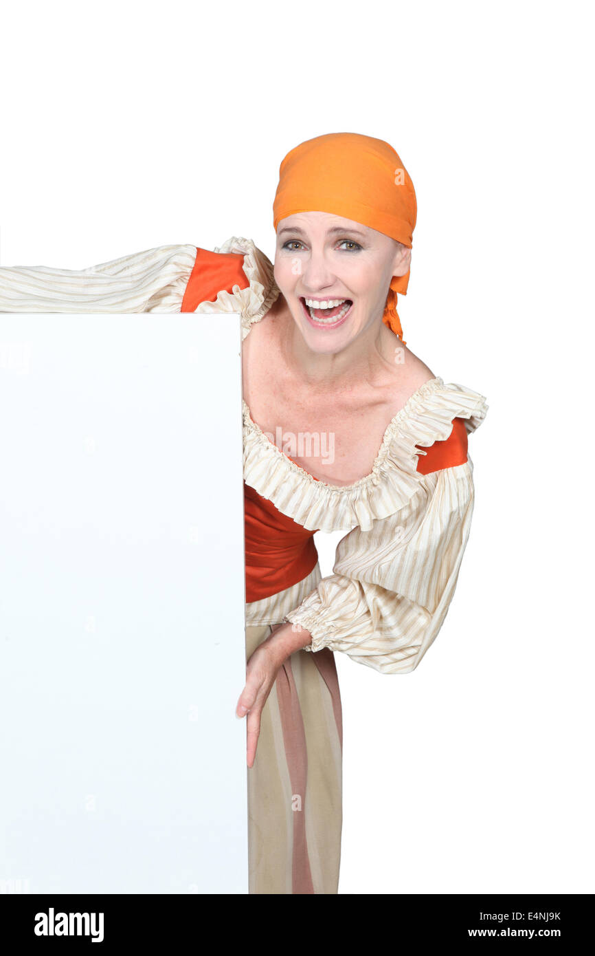 White gypsy dress hi-res stock photography and images - Alamy