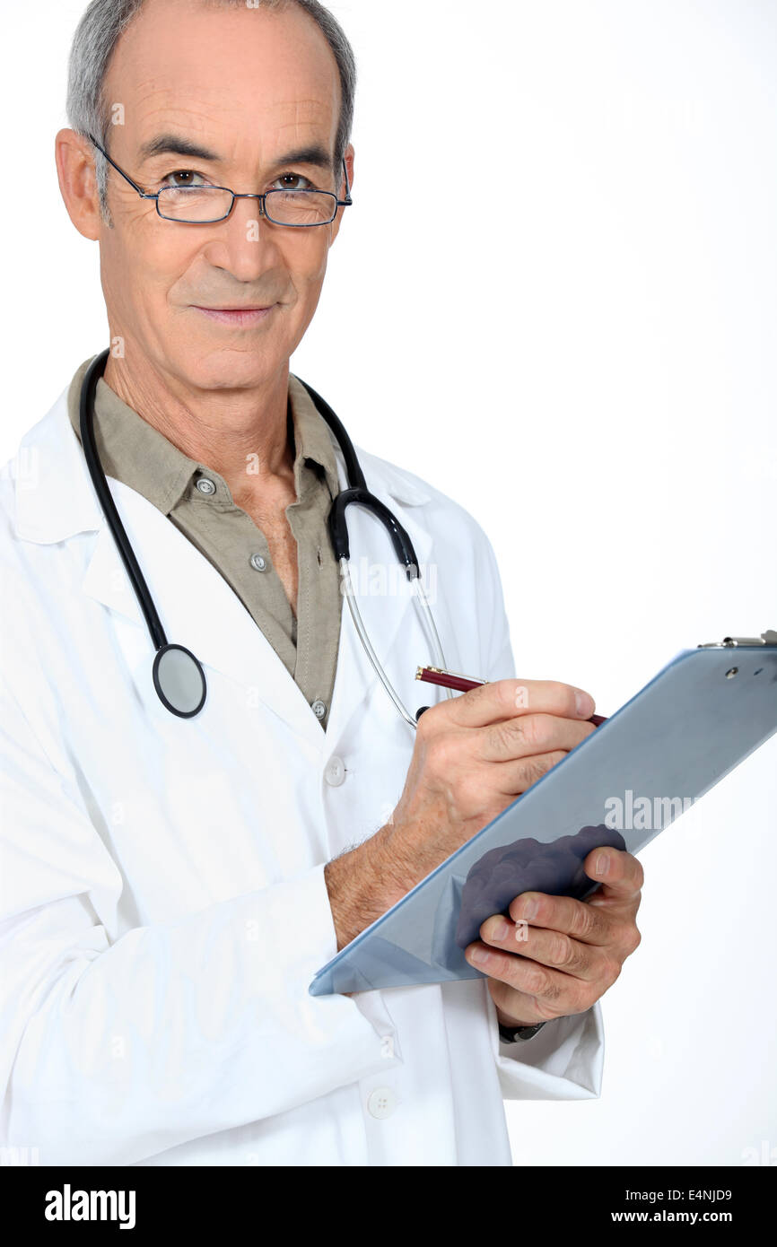 Middle-aged male doctor Stock Photo - Alamy