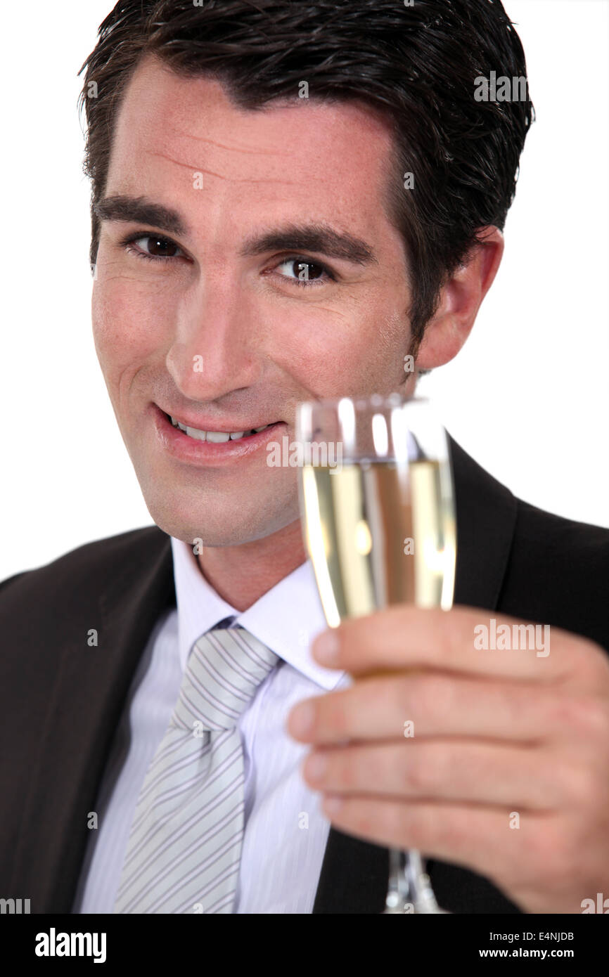 Winner champagne hi-res stock photography and images - Alamy