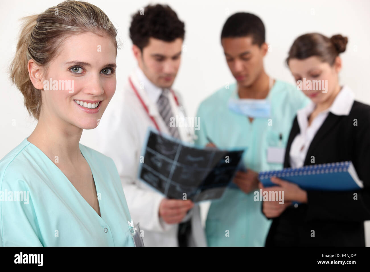 Team encouragement hi-res stock photography and images - Alamy