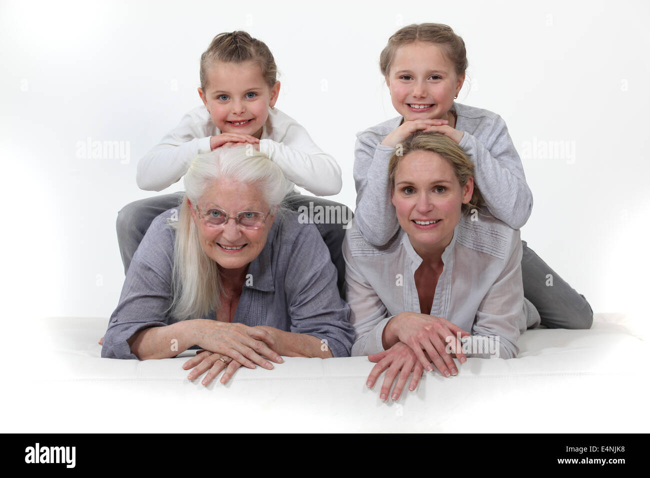 Portrait of different generations Stock Photo - Alamy