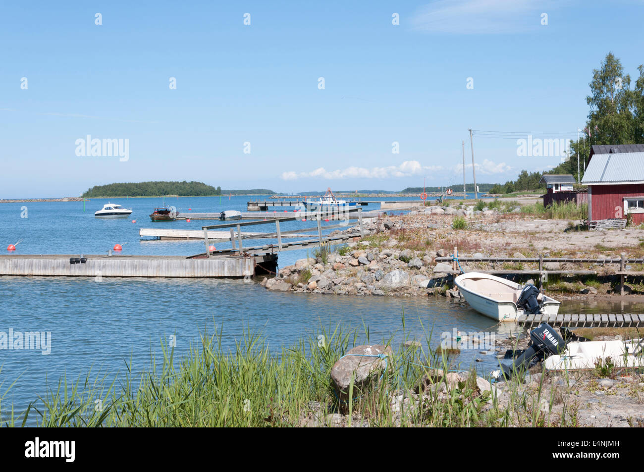 Views of the old fishing village of Kilin on the Western coast of ...