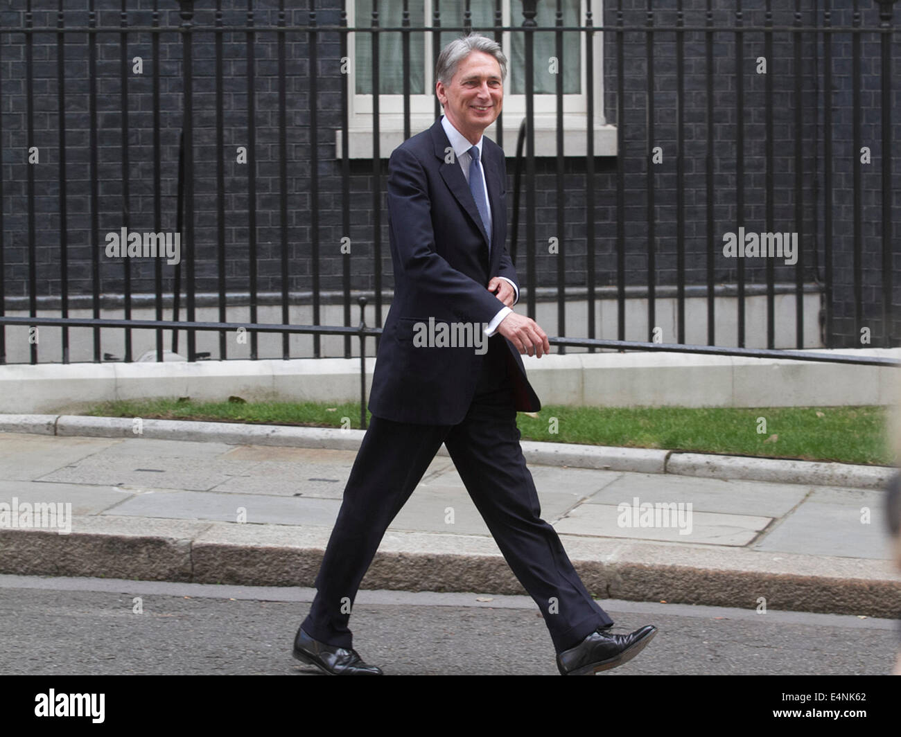 Westminster, London, UK. 15th July 2014. Phillip Hammond leaves 10 ...