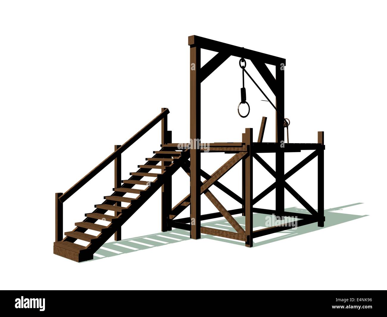Stairs of the gallows hi-res stock photography and images - Alamy