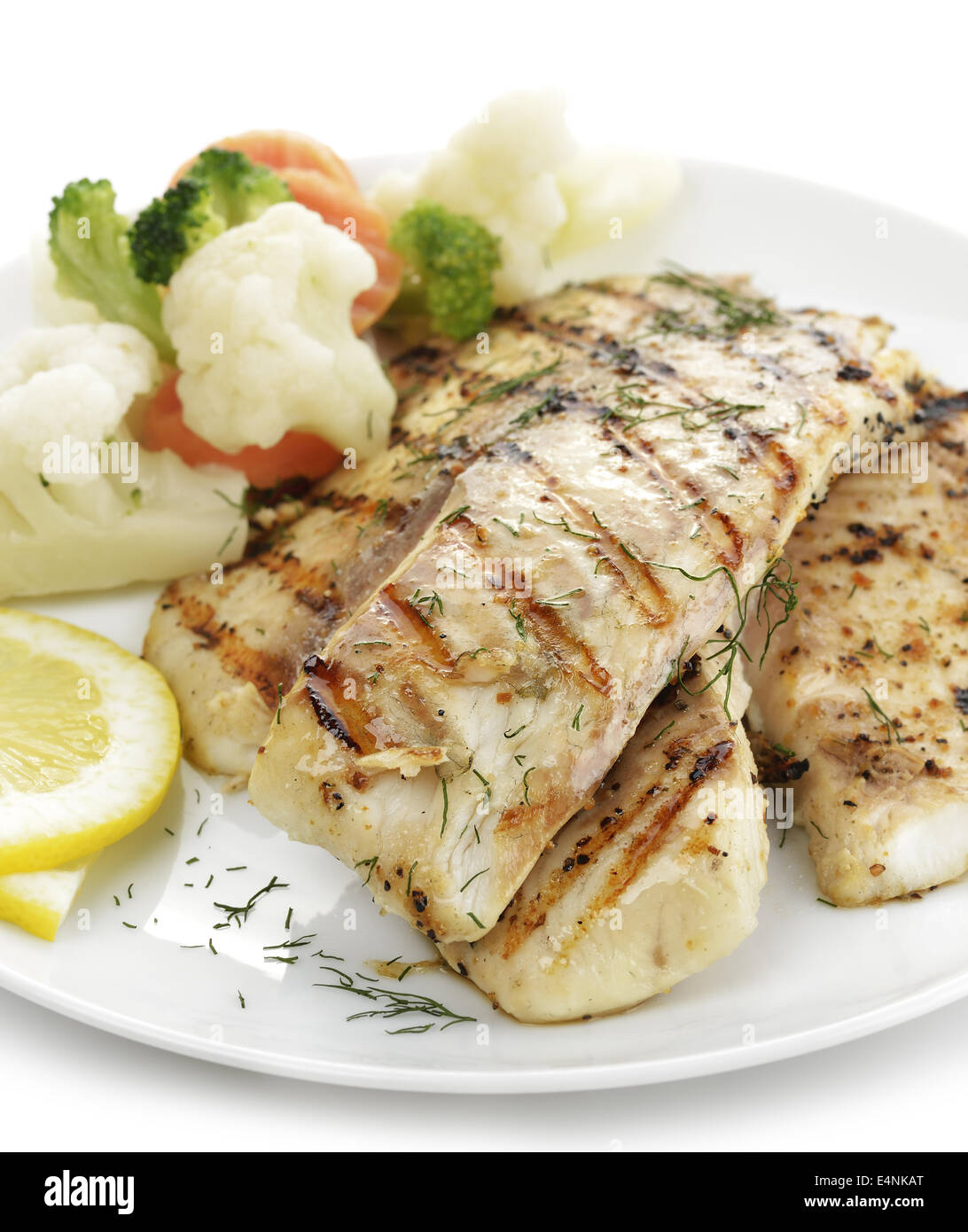 Fish fillet grilled hi-res stock photography and images - Alamy