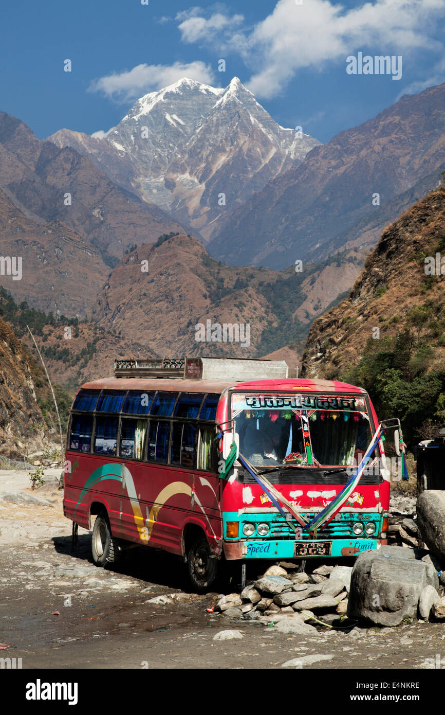 Nepali bus hi-res stock photography and images - Alamy