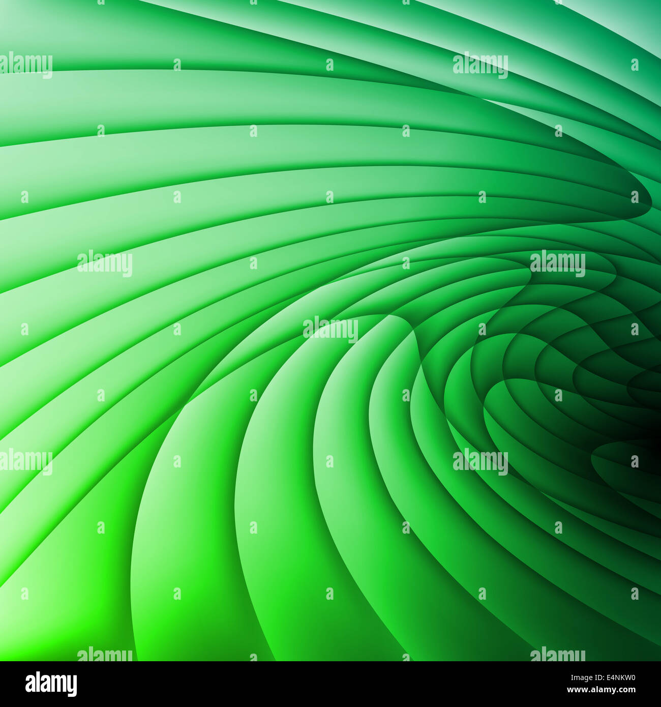 Backdrop is made of green gradient wavy stripes Stock Photo - Alamy