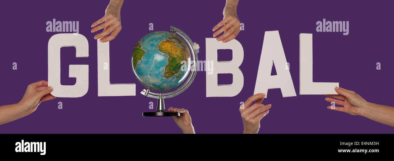 Global language map hi-res stock photography and images - Alamy