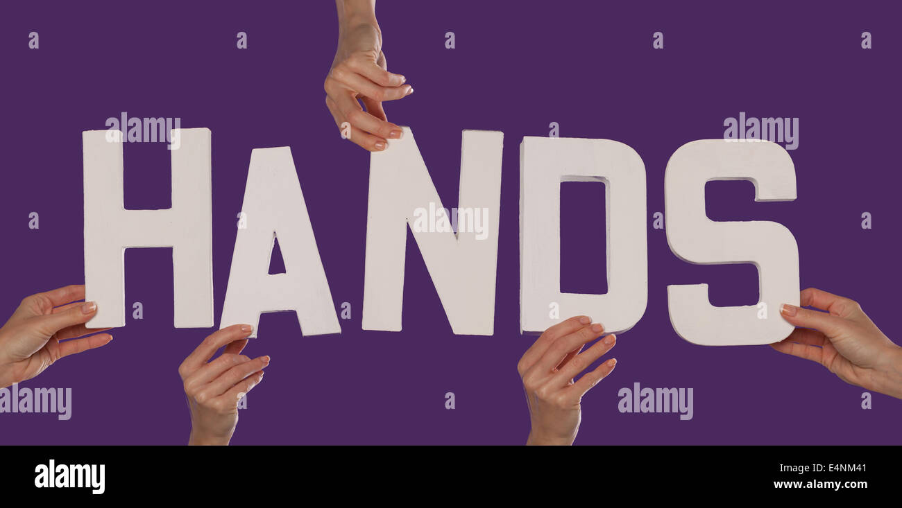 Hand lettering alphabet hi-res stock photography and images - Alamy