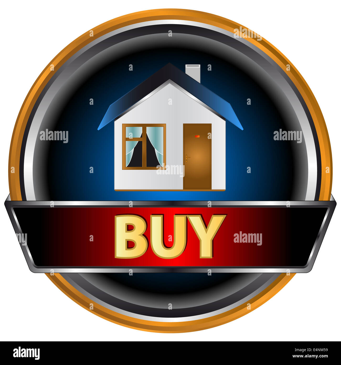 Home icon button press hi-res stock photography and images - Alamy