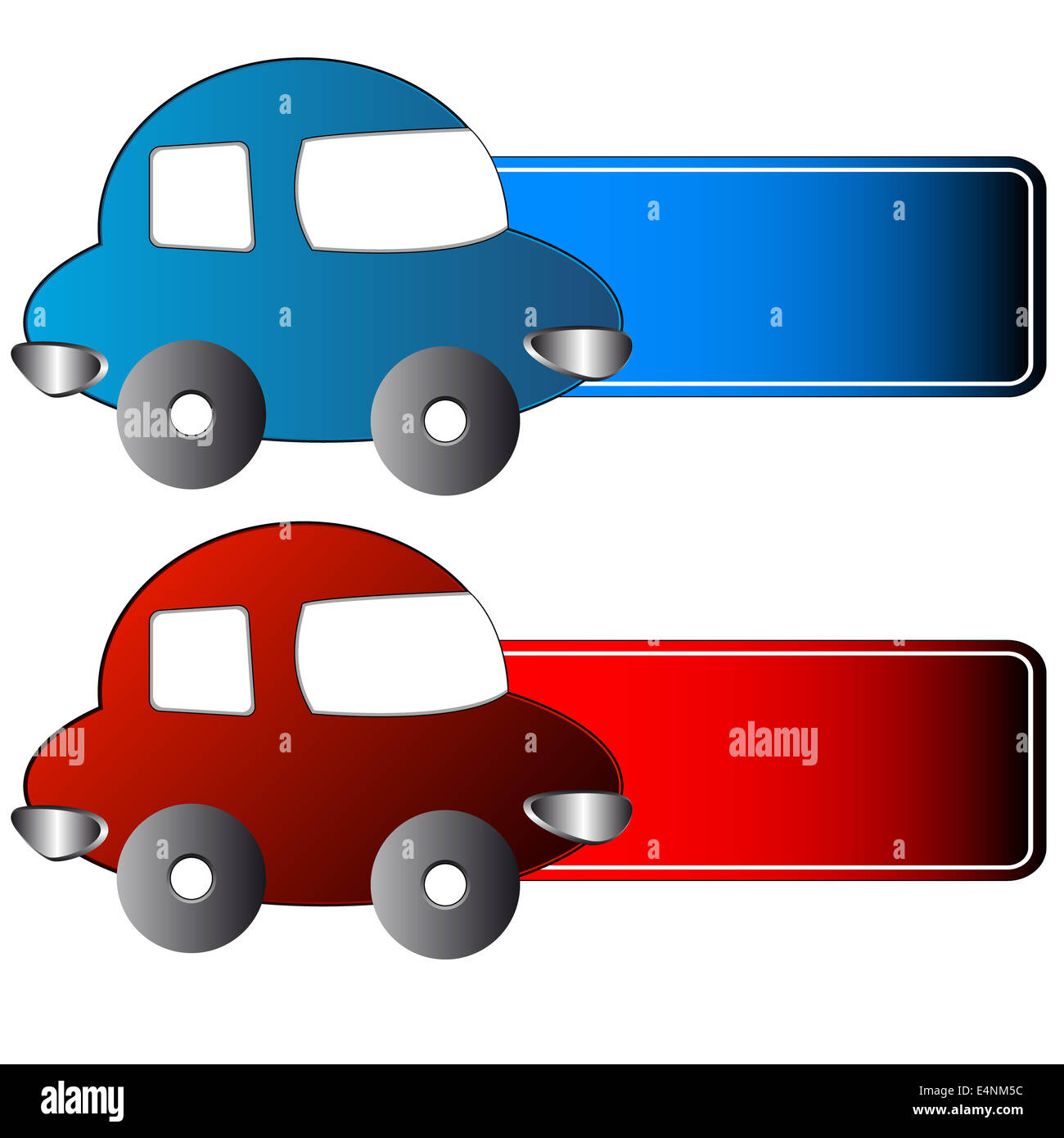 Icons of cars Stock Photo - Alamy