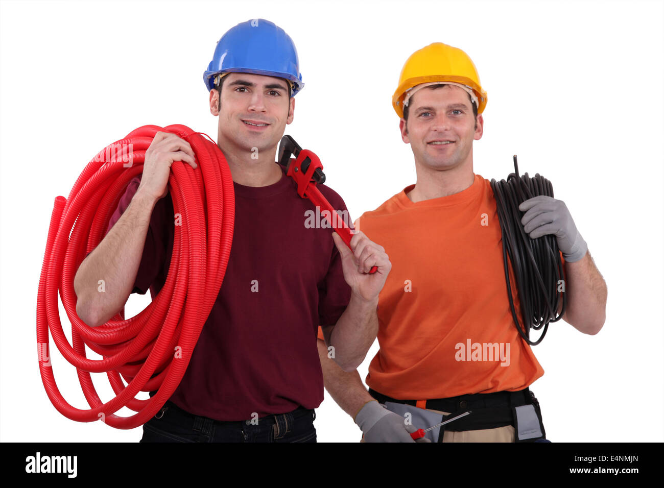 Two half men Cut Out Stock Images & Pictures - Alamy