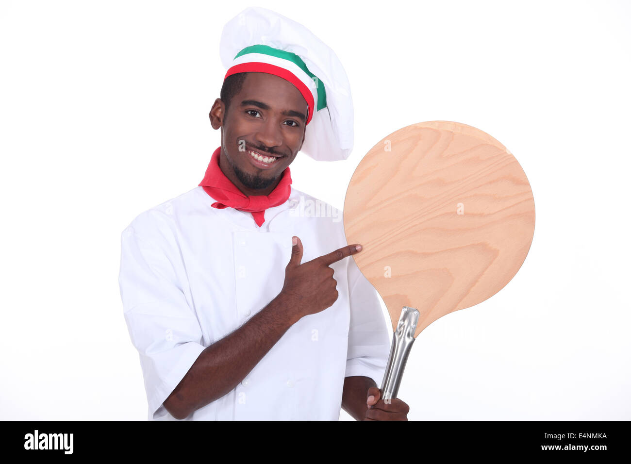 Chef pizza dough Cut Out Stock Images & Pictures - Alamy