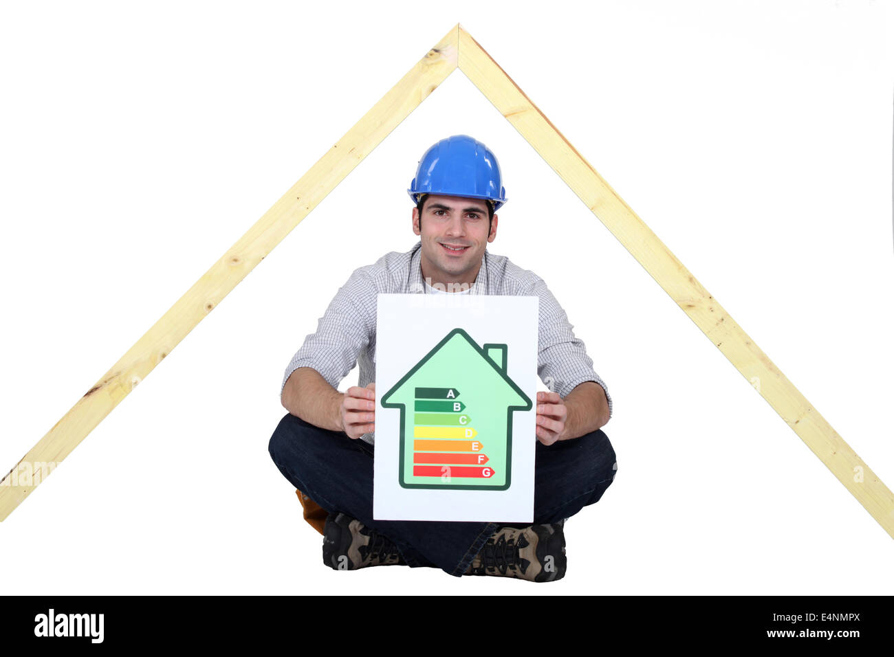 High building in construction Cut Out Stock Images & Pictures - Alamy