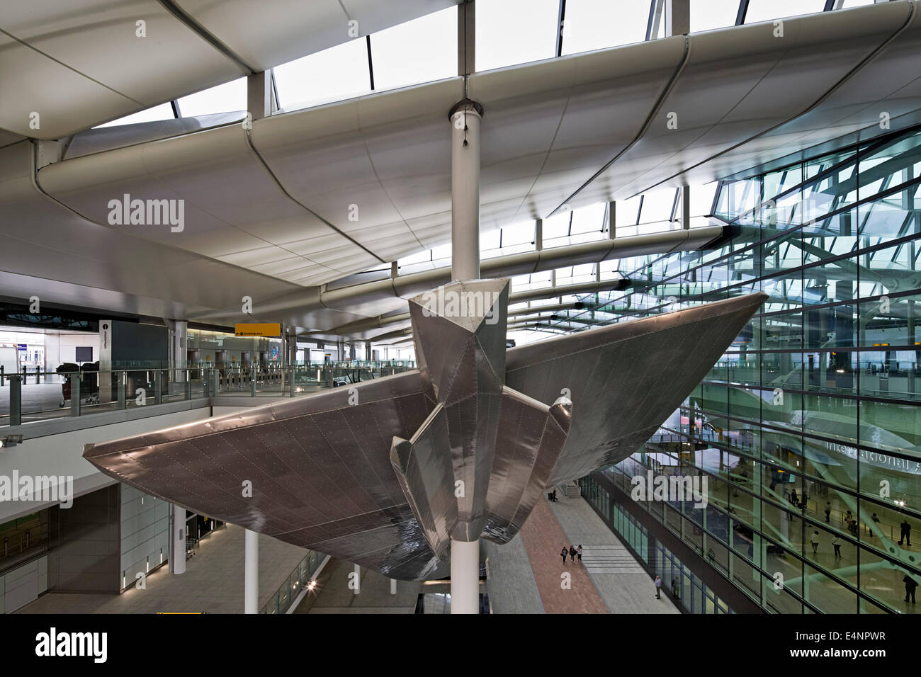 Heathrow Terminal Two - The Queen's Terminal with Richard Wilson's ...