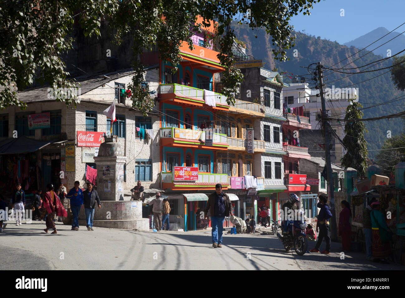 Beni, Myagdi District, Nepal Stock Photo - Alamy