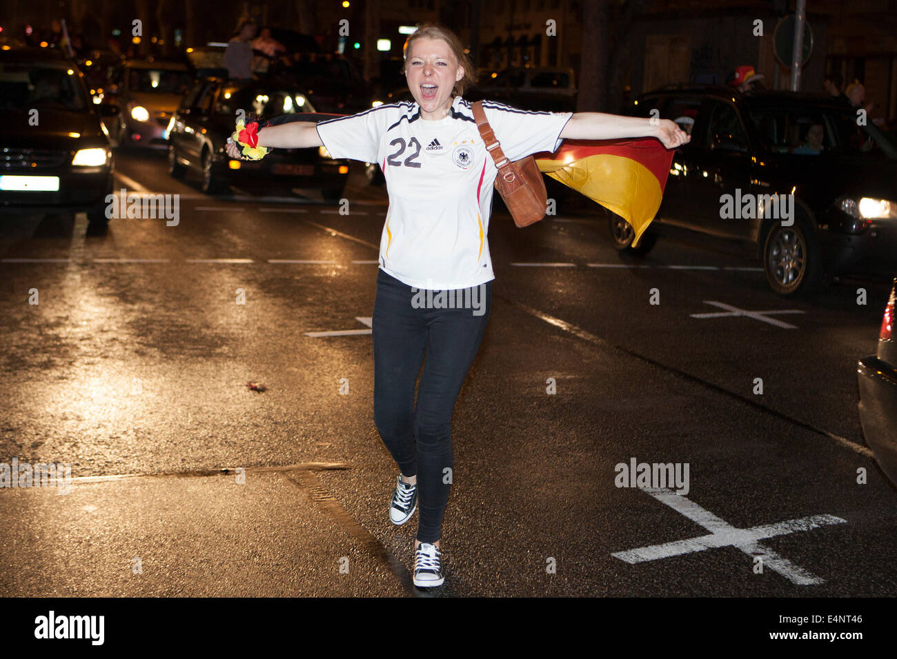 German flag car hi-res stock photography and images - Alamy