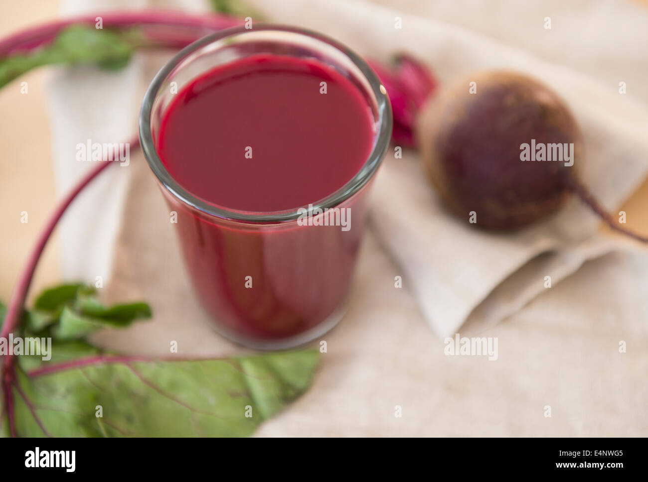 Studio Shot of beetroot juice Stock Photo - Alamy