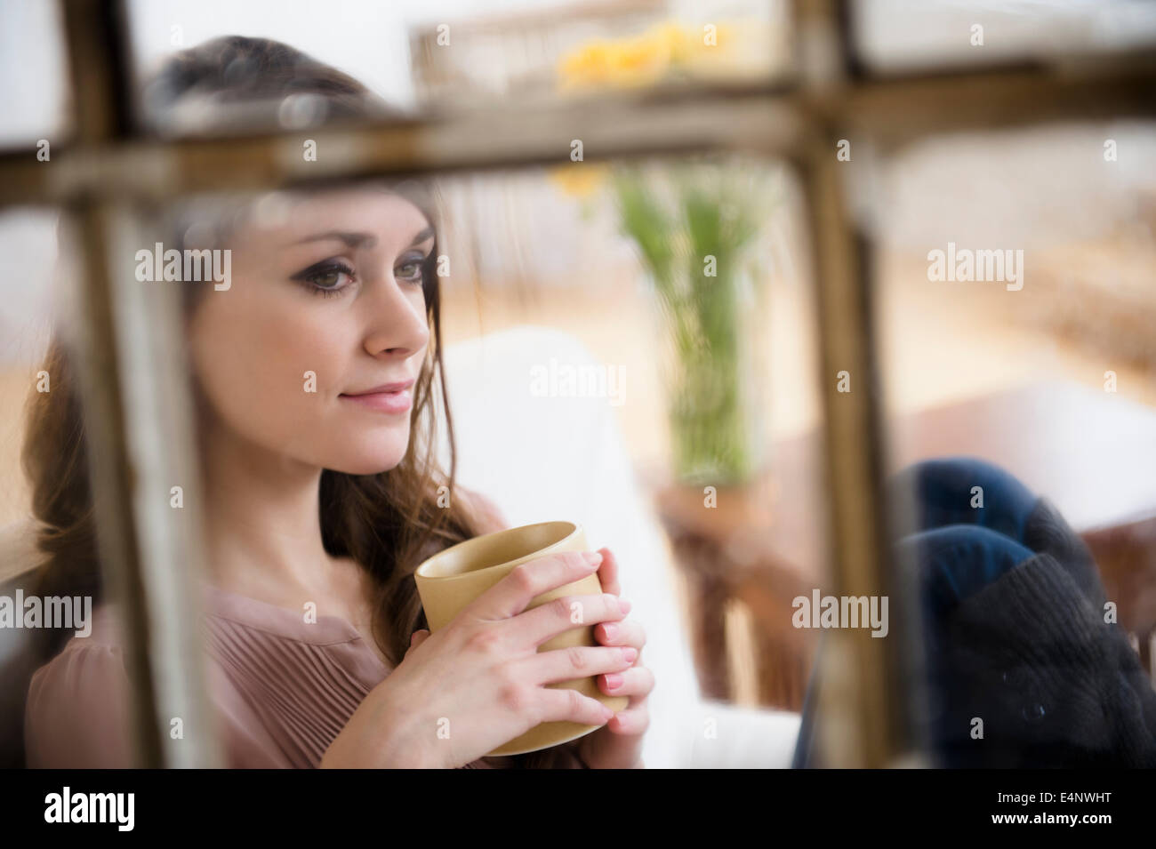 Young woman contemplating hi-res stock photography and images - Alamy