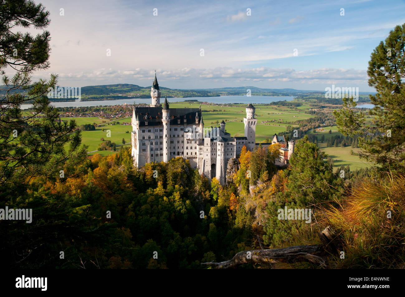 Neuschwanstein fairytale castle, Bavaria, Germany Stock Photo - Alamy