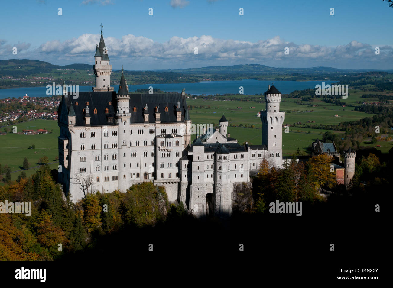 Neuschwanstein fairytale castle, Bavaria, Germany Stock Photo - Alamy
