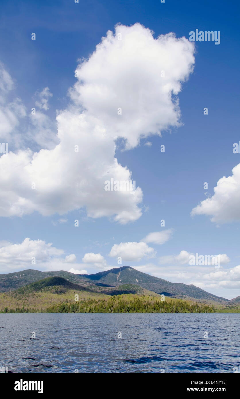USA, New York State, Adirondack, Mountain landscape Stock Photo - Alamy