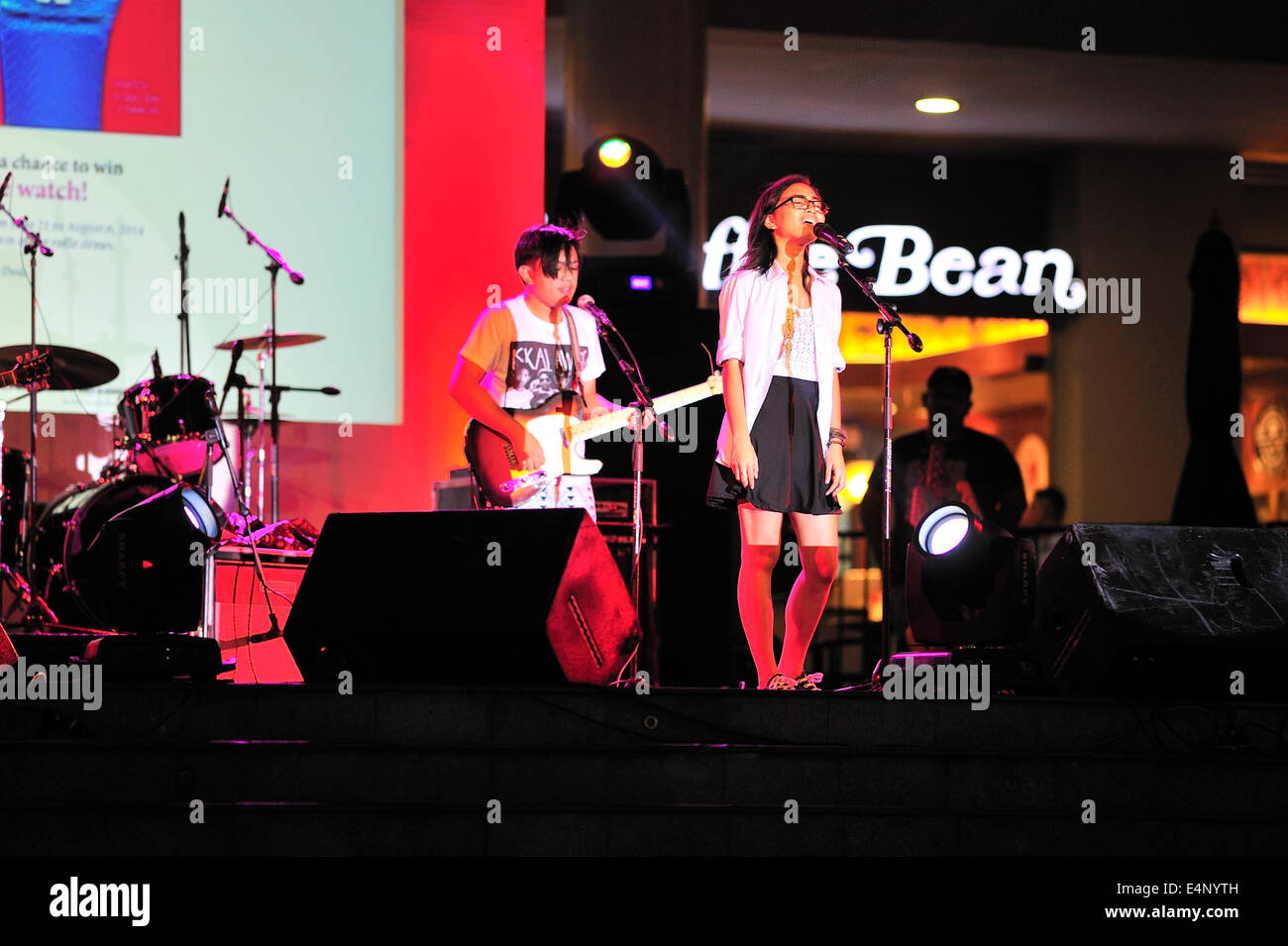 Live Music Concert Ayala Center Cebu City Philippines Stock Photo - Alamy