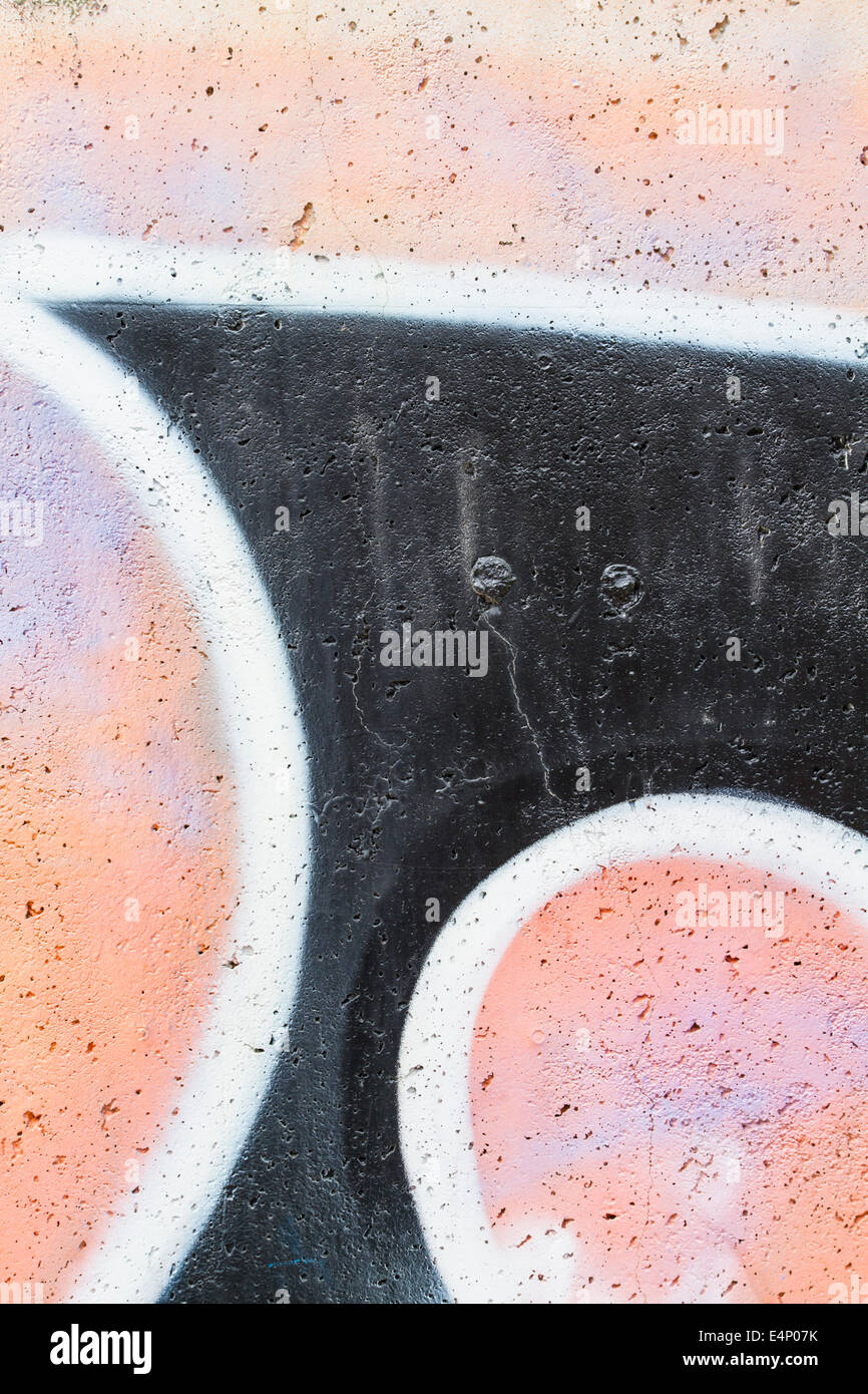 Graffiti wall. Urban art grunge background. hip hop texture Stock Photo ...