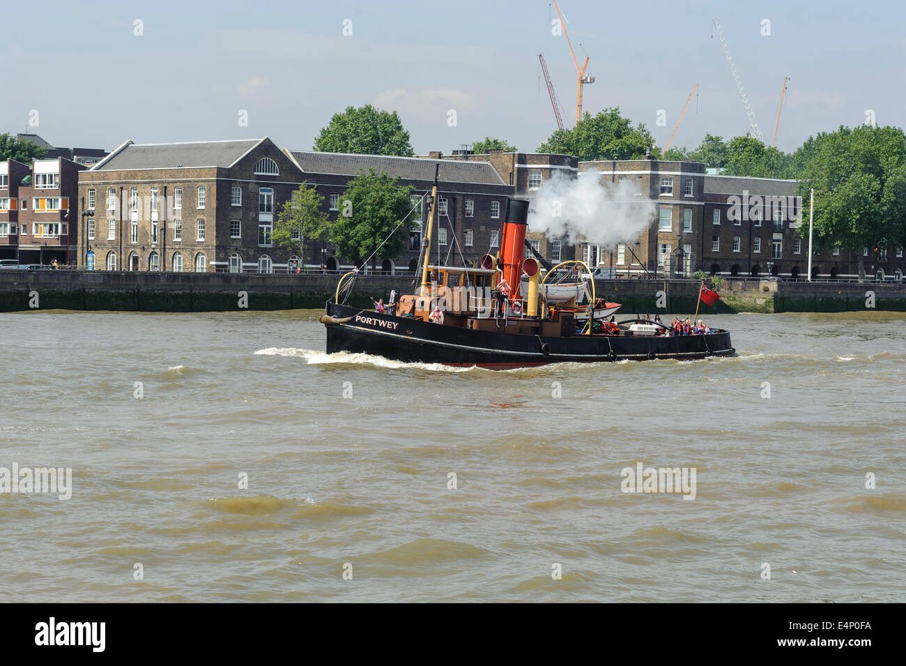 Tug Boat Funnel High Resolution Stock Photography and Images - Alamy