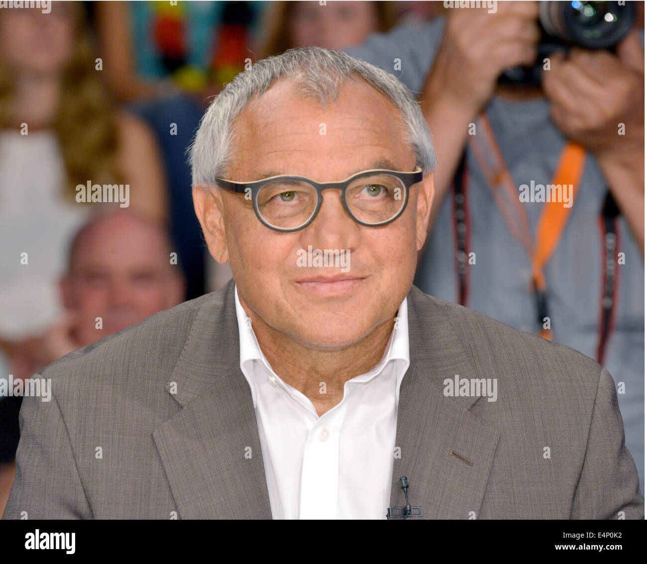 Felix Magath, soccer coach and manager, is pictured during the ZDF ...