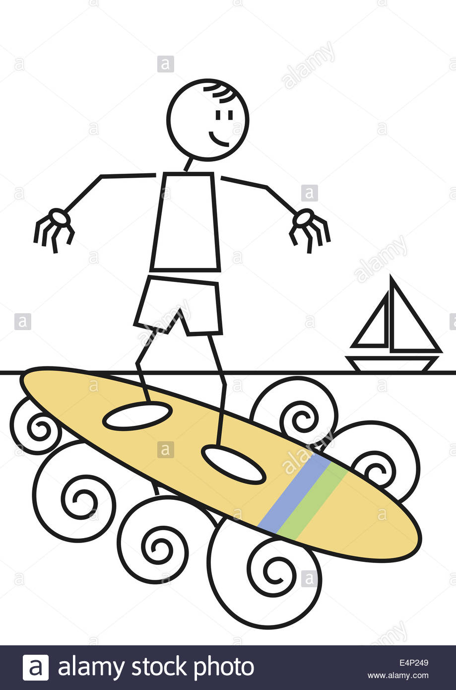 Stick Figure Cut Out Stock Images & Pictures - Alamy