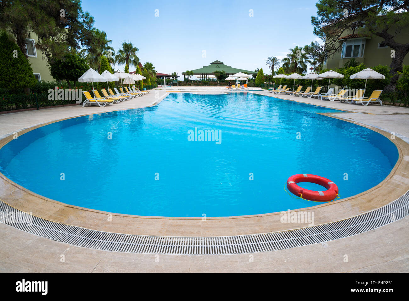 Swimming pool outdoor, Turkey Stock Photo - Alamy